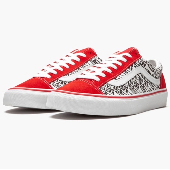 Vans | Shoes | Nwt Vans Style 36 Mix Racing Red | Poshmark